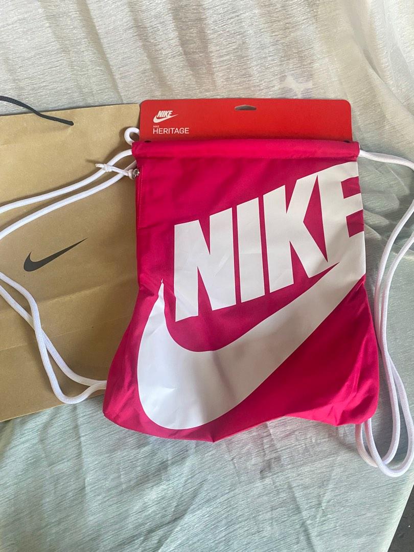 Nike stringbag, Women's Fashion, Bags & Wallets, Backpacks on Carousell