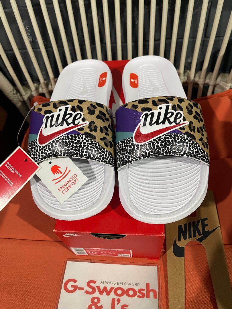 Nike victory slide safari, Men's Fashion, Footwear, Slippers & Slides ...