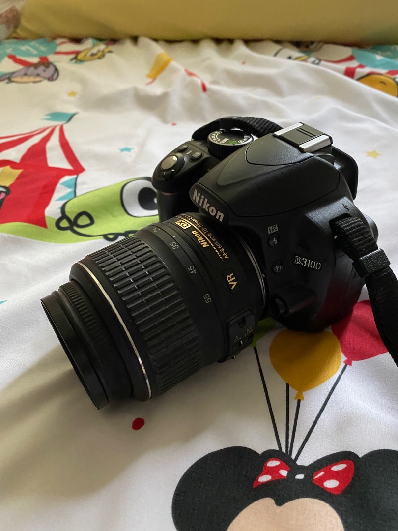 Nikon D3100 ( free pokemon camera case ), Photography, Cameras on Carousell