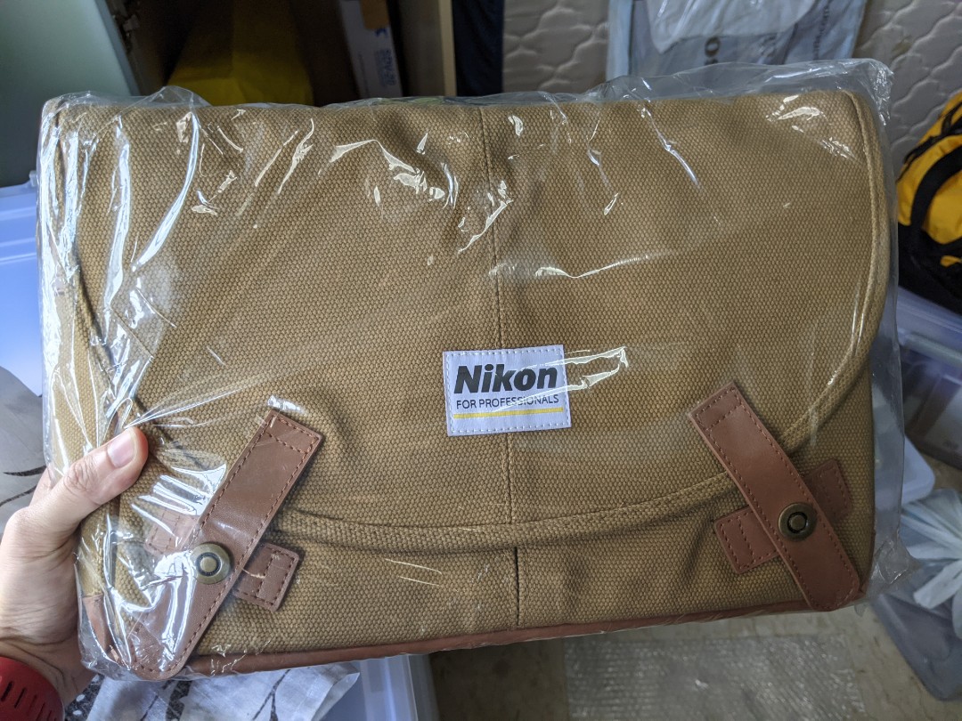 Nikon original photography bag, Men's Fashion, Bags, Sling Bags on ...