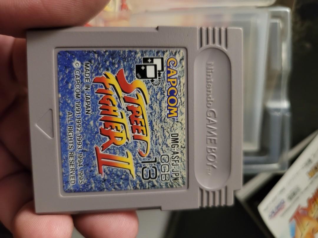 NINTENDO GAME BOY DMG-001 GAME - STREET FIGHTER II, Hobbies & Toys ...