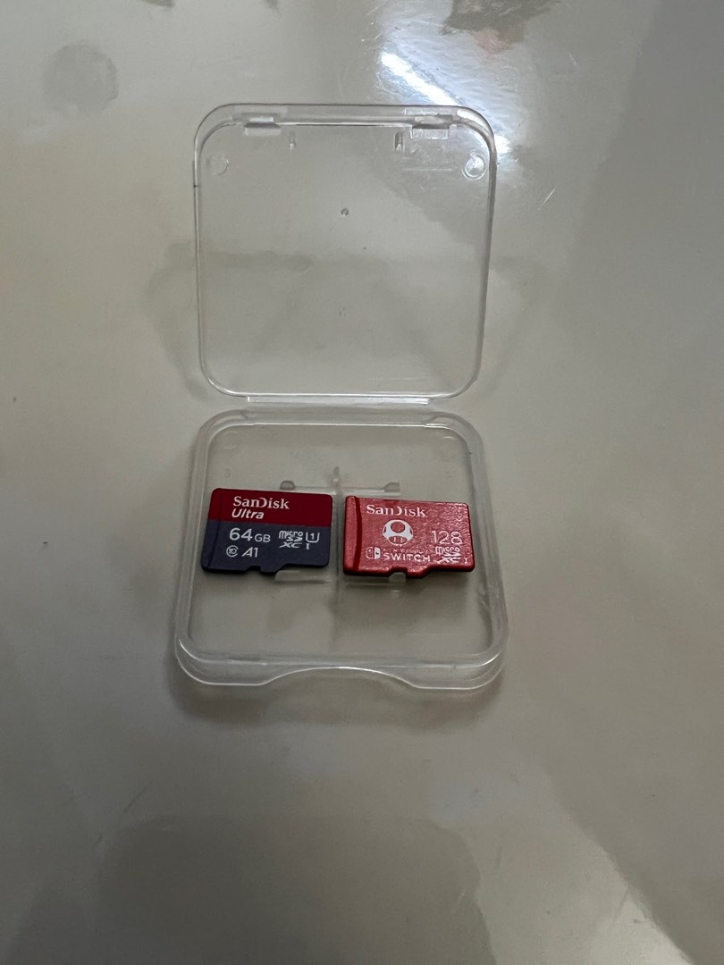 Nintendo Switch Micro SD Card 64GB / 128GB (GOOD CONDITION), Video ...