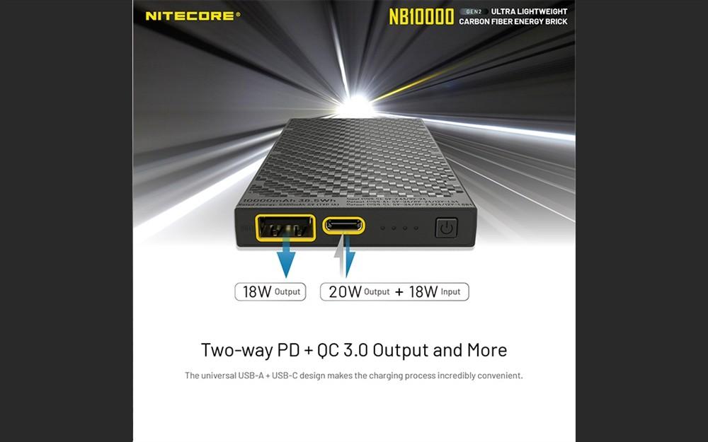 Nitecore NB 10k Gen 2, Mobile Phones & Gadgets, Other Gadgets on Carousell