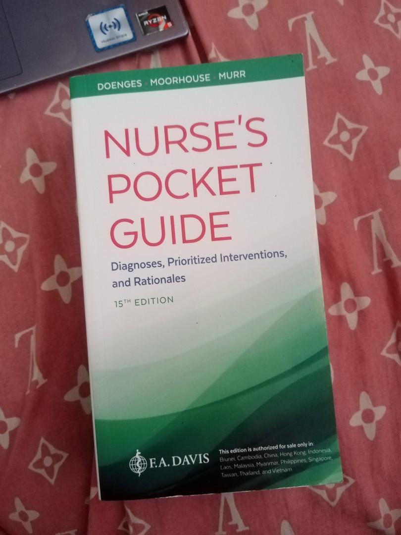 Nurses Pocket Guide Hobbies And Toys Books And Magazines Textbooks On
