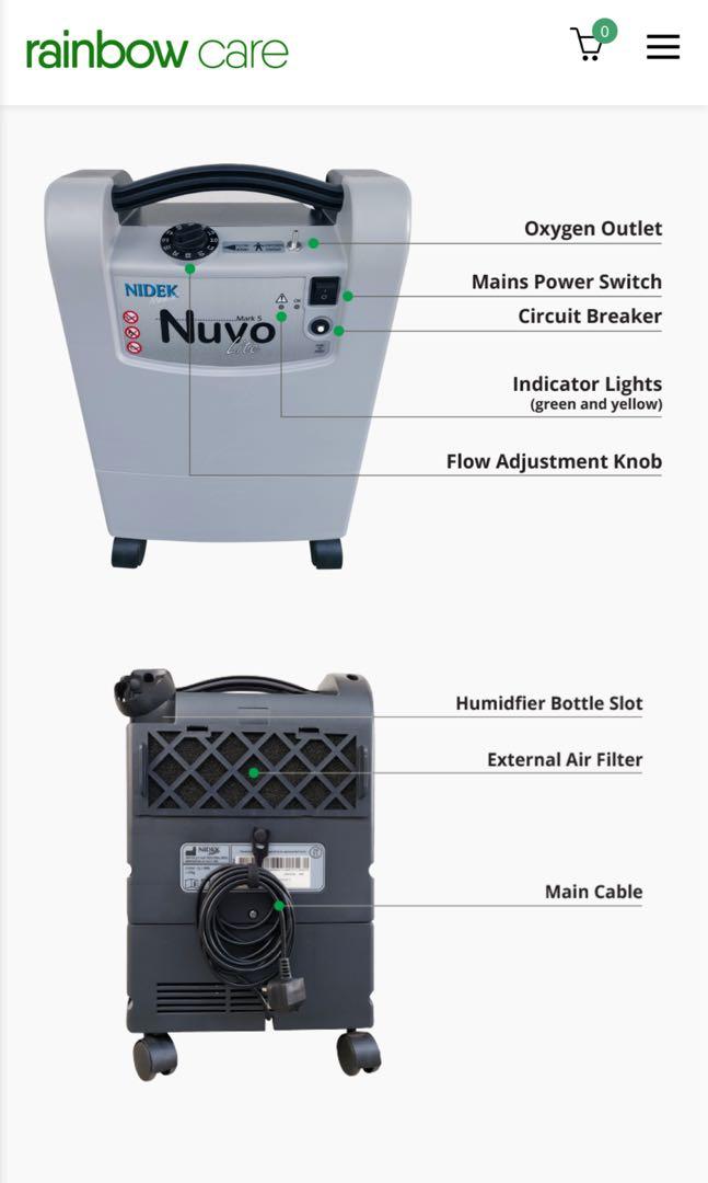 NUVO LITE - Mark 5 / Model 925, Health & Nutrition, Medical Supplies ...