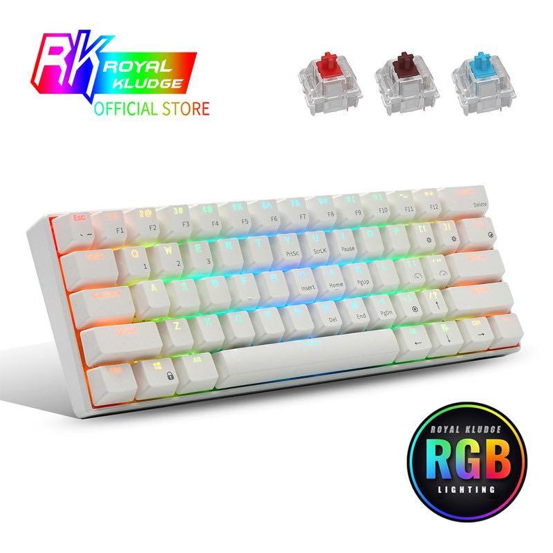 Official RK ROYAL KLUDGE RK61 Mechanical Keyboard, Computers & Tech ...