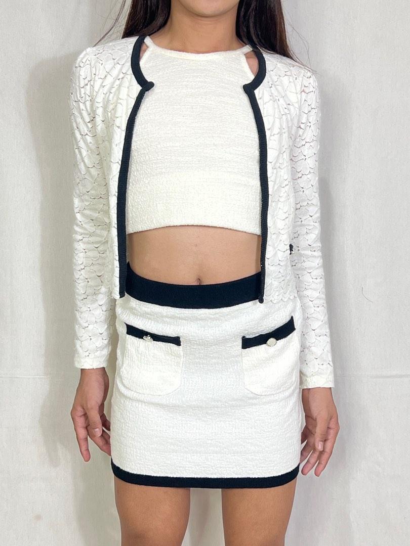 Old money white set coords, Women's Fashion, Dresses & Sets, Sets or ...