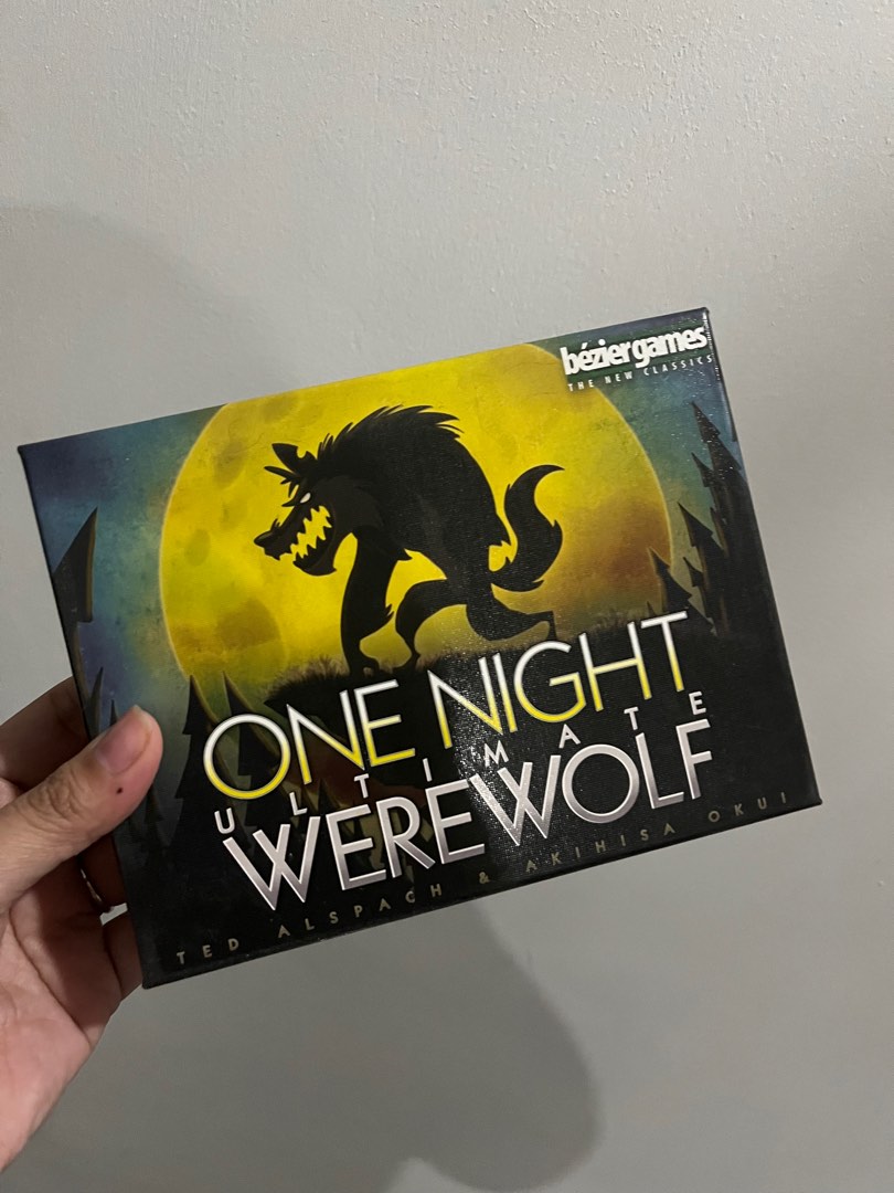 One Night Ultimate Werewolf card game, Hobbies & Toys, Toys & Games on ...