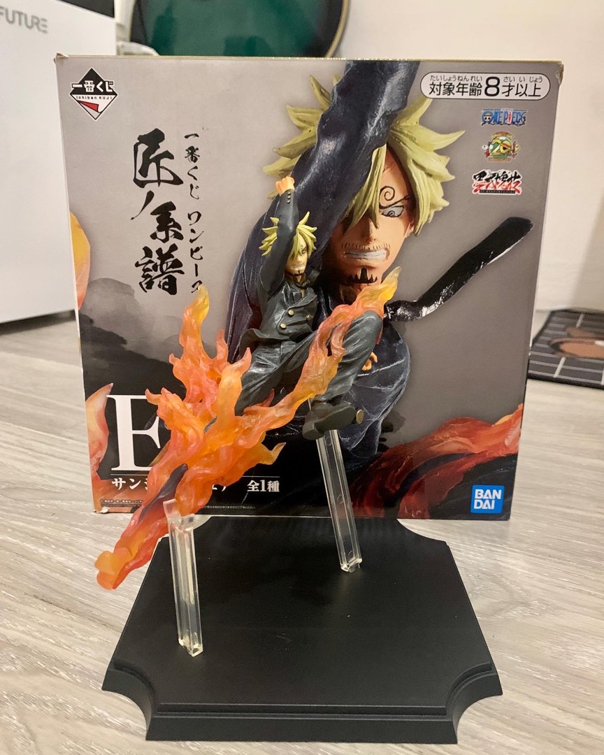 One piece fire foot Sanji (Action Version), Hobbies & Toys, Toys ...