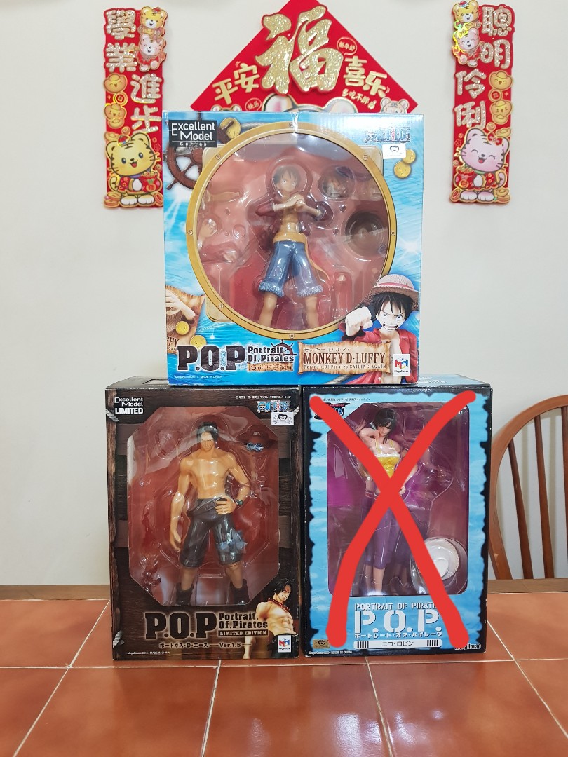 One Piece P.O.P Megahouse Portrait Of Pirates: Sailing Again Monkey D ...