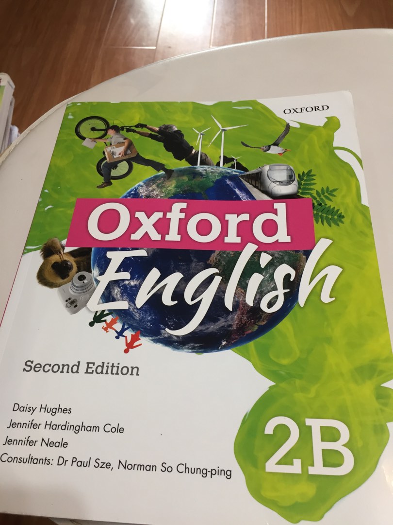 Oxford English 2B with(vocabulary & writing book), 興趣及遊戲, 書本 & 文具, 教科書 ...