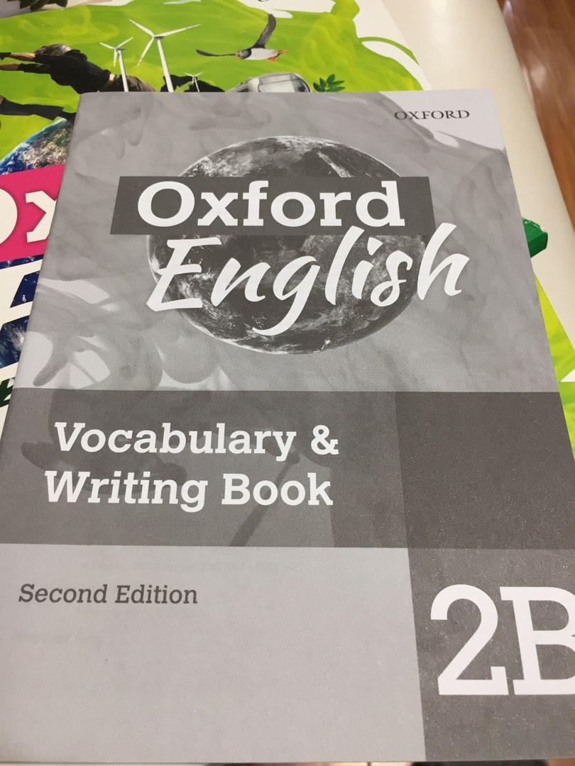 Oxford English 2B with(vocabulary & writing book), 興趣及遊戲, 書本 & 文具, 教科書 ...