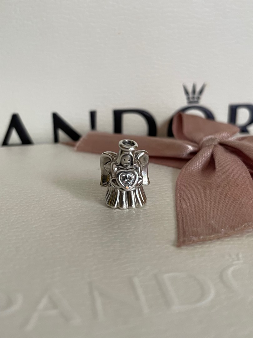 Pandora Angel charm, Women's Fashion, Jewelry & Organizers, Charms on ...