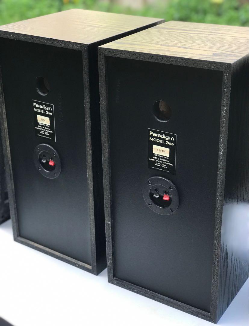 PARADIGM MODEL 3se bookshelf speaker, Audio, Soundbars, Speakers ...