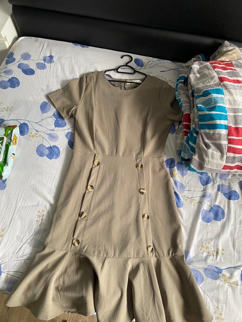 Paula office dress, Women's Fashion, Dresses & Sets, Dresses on Carousell