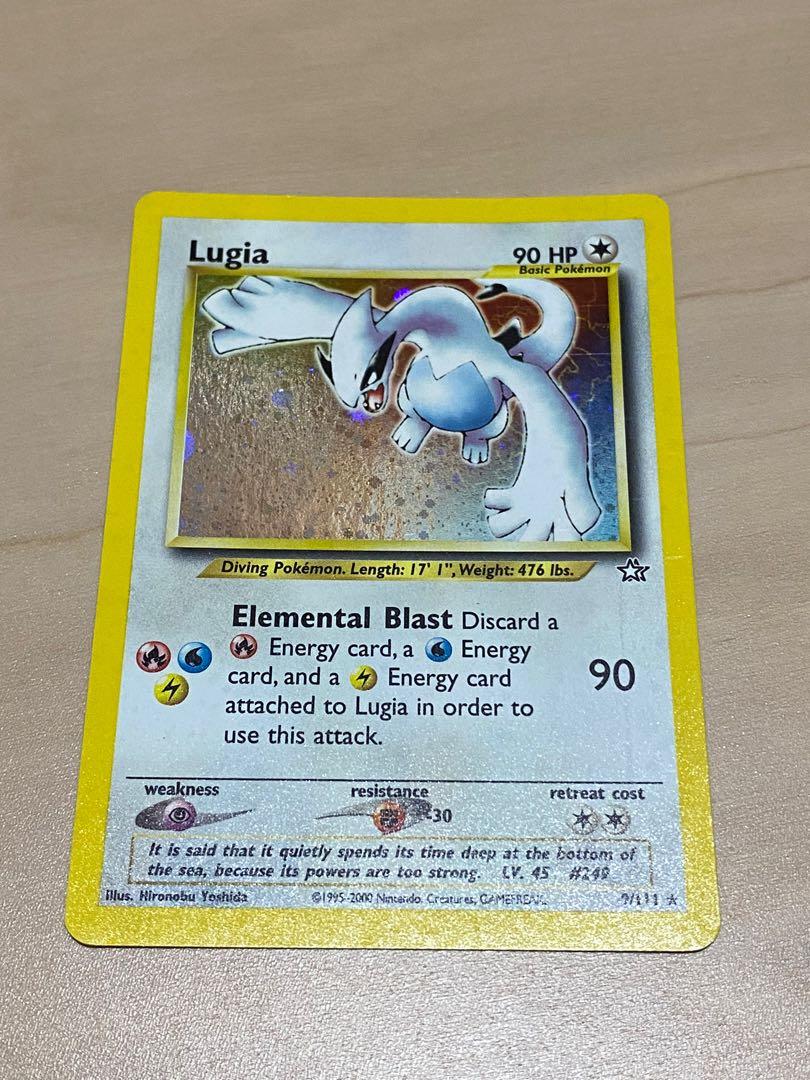 Pokemon lugia neo genesis holo 9/111, Hobbies & Toys, Toys & Games on ...