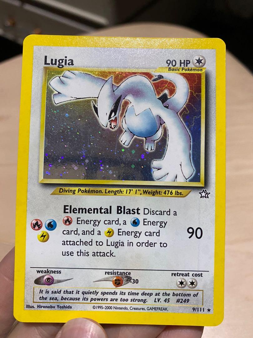 Pokemon lugia neo genesis holo 9/111, Hobbies & Toys, Toys & Games on ...