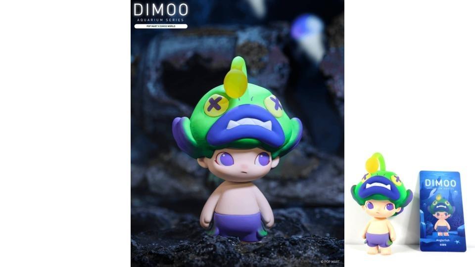 POP MART Dimoo Aquarium Series for Sale! Axolotl / Anglerfish, Hobbies ...