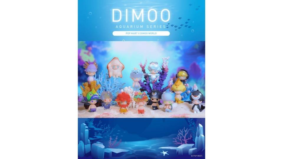 POP MART Dimoo Aquarium Series for Sale! Axolotl / Anglerfish, Hobbies ...