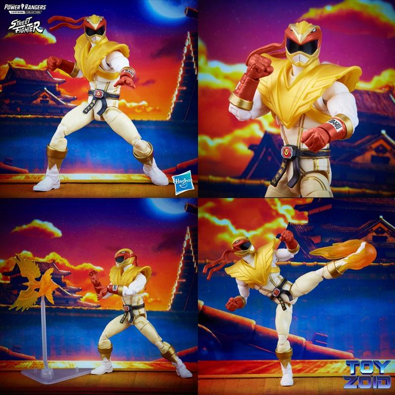 Power Rangers x Street Fighter Lightning Collection Morphed Ryu Crimson ...