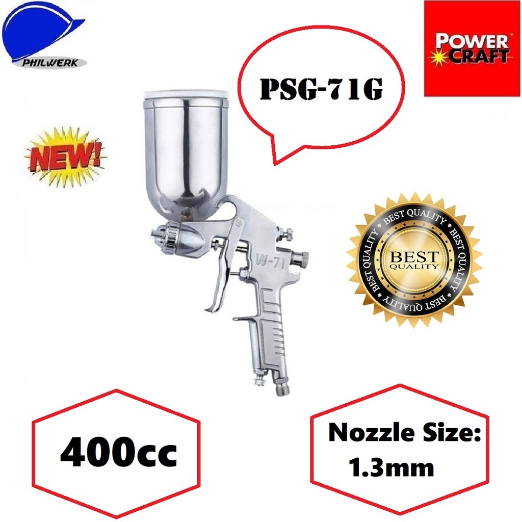 Powercraft Spray Gun PSG-71G (400cc), Commercial & Industrial ...