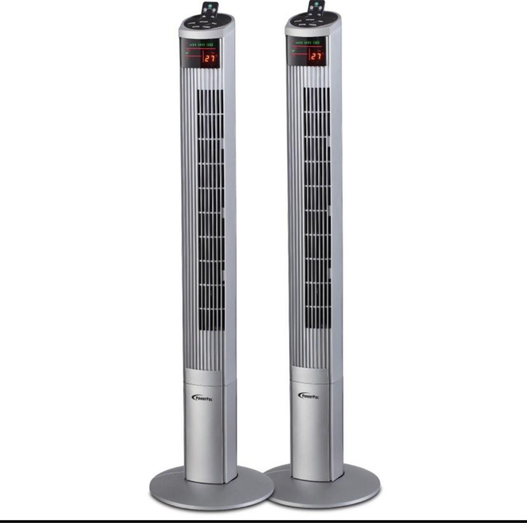 Powerpac Tower Fan, Furniture & Home Living, Lighting & Fans, Fans on ...