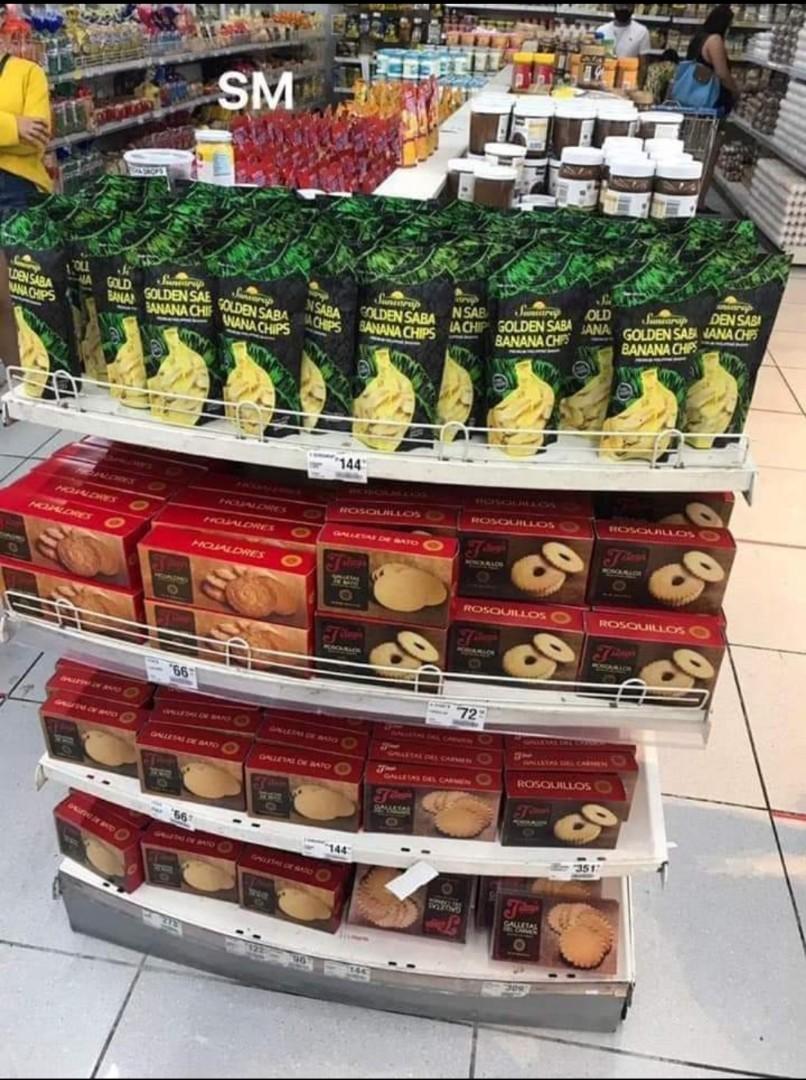 Premium Saba Banana Chips 200g and 100g, Food & Drinks, Packaged ...