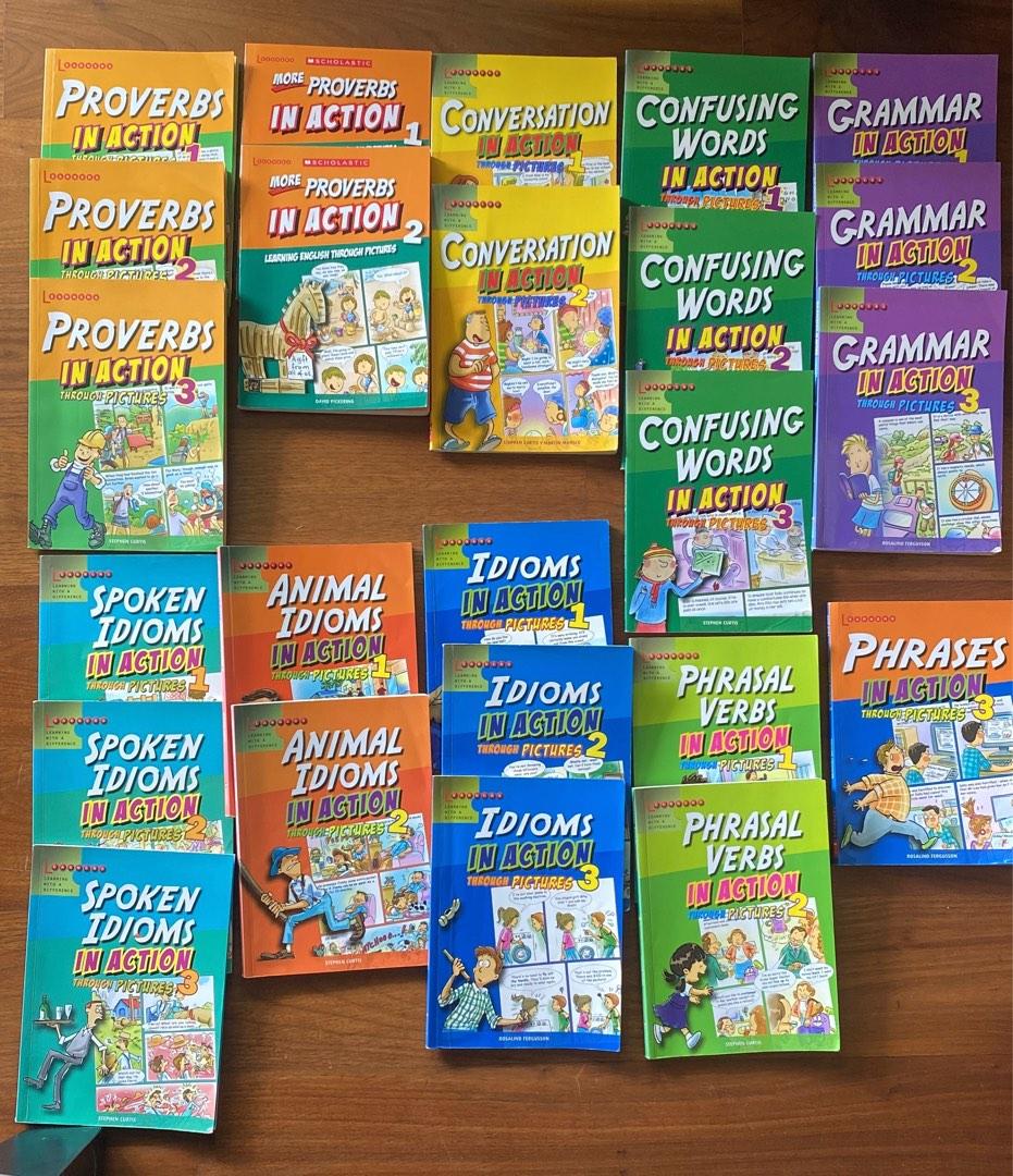 Proverbs Phrases Grammer Idioms through pictures guide books, Hobbies ...