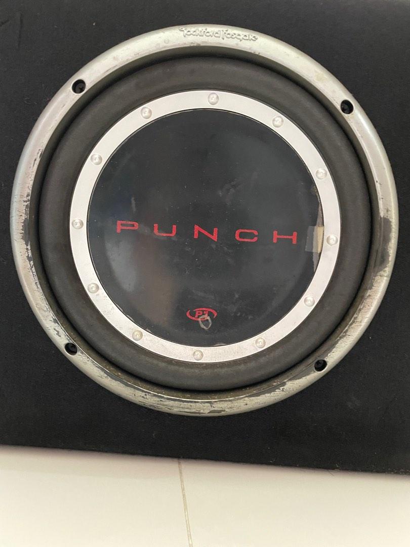 Punch Subwoofer Speaker, Car Accessories, Accessories on Carousell