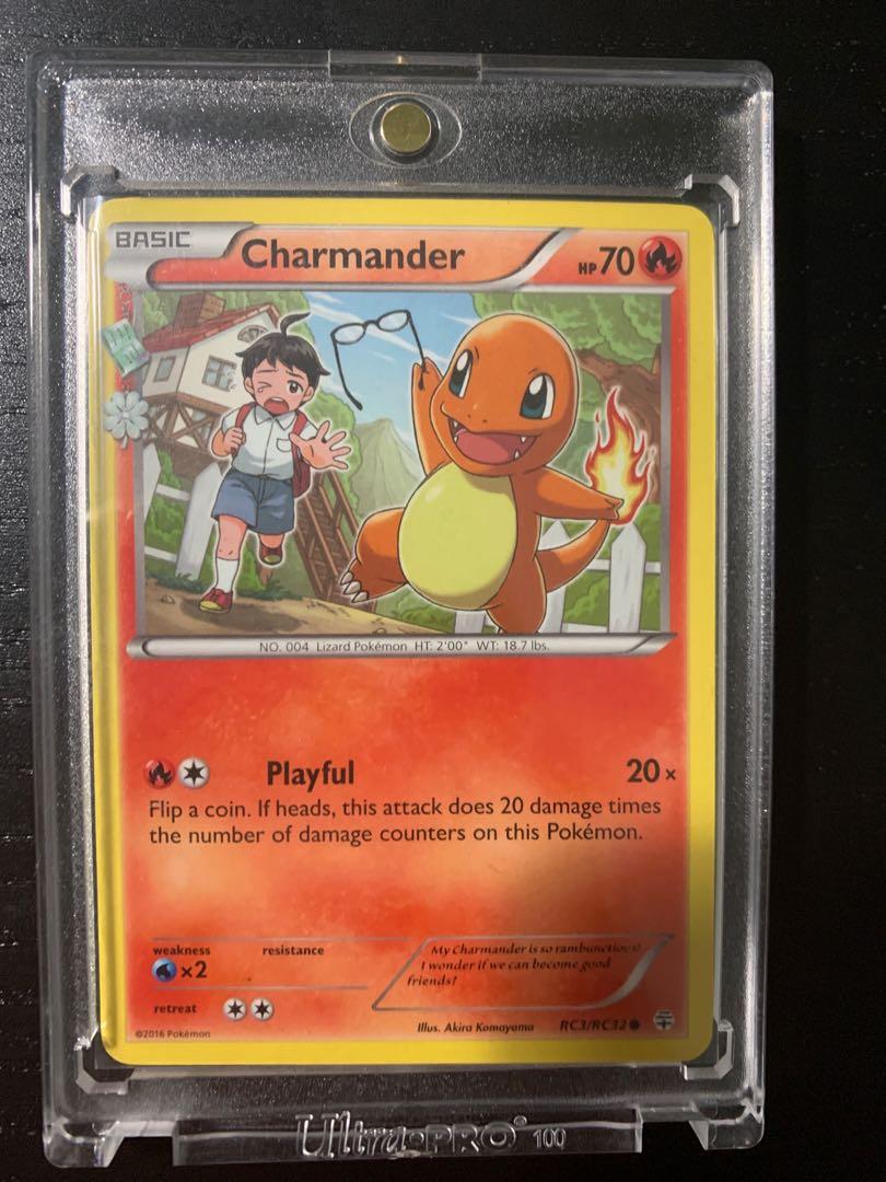 Radiant collection Charmamder Charmeleon & Charizard Evolution Line ...