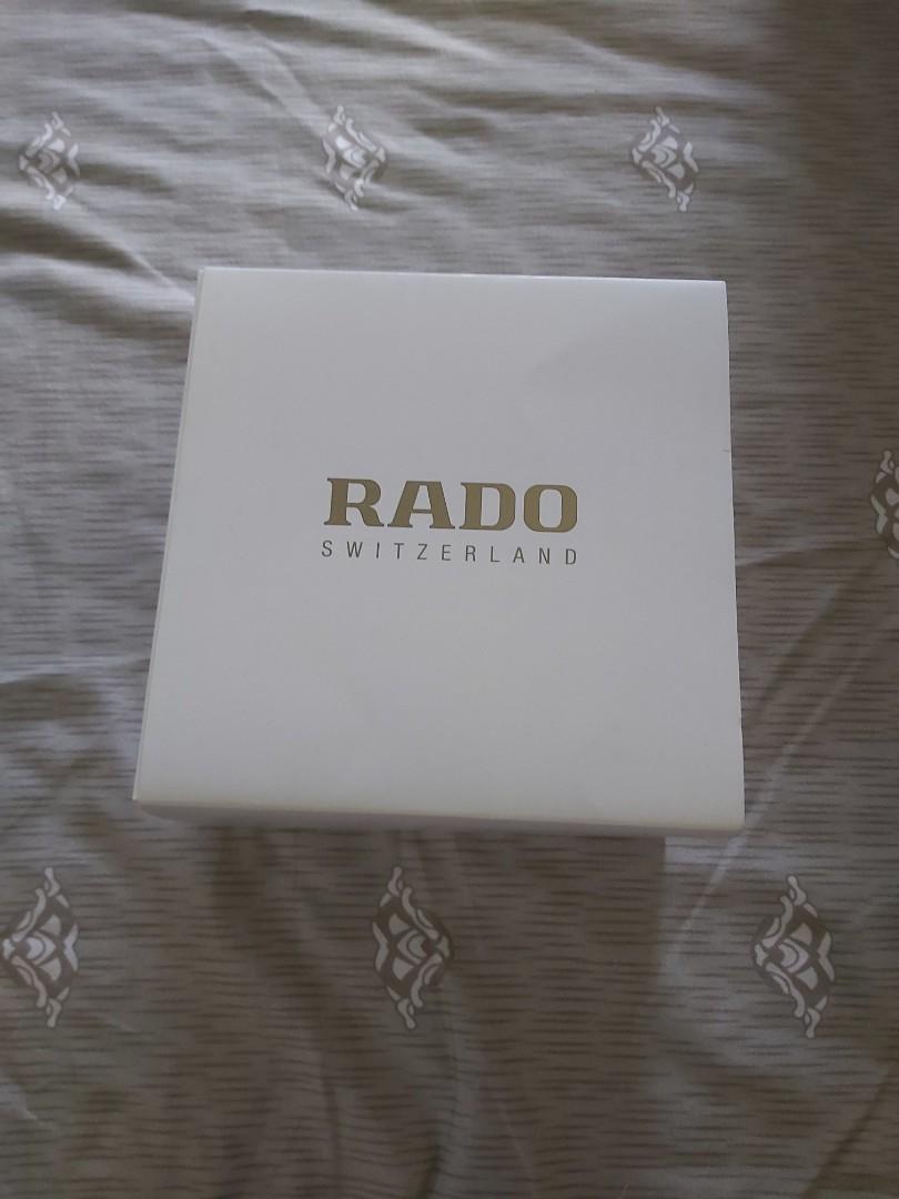 Rado Watch Box, Men's Fashion, Watches & Accessories, Watches on Carousell