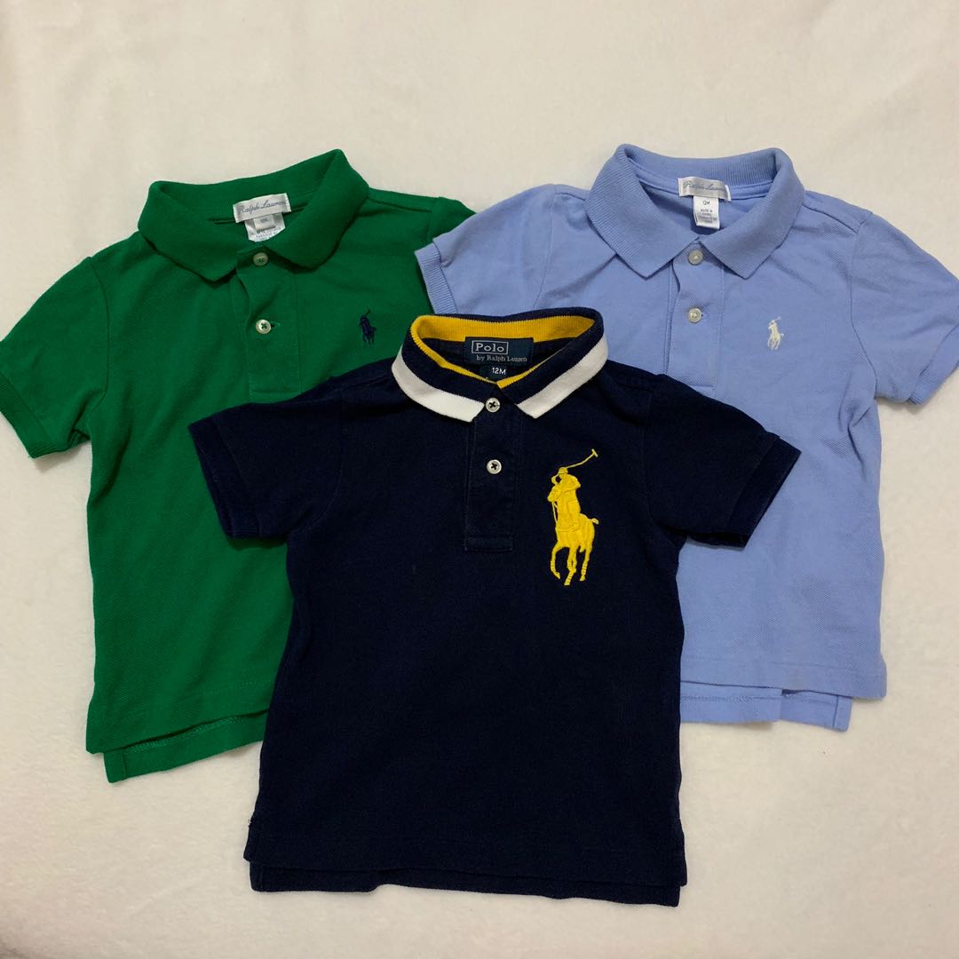 Ralph Lauren Poloshirts Bundle Set for Baby Boy, Babies & Kids, Babies ...
