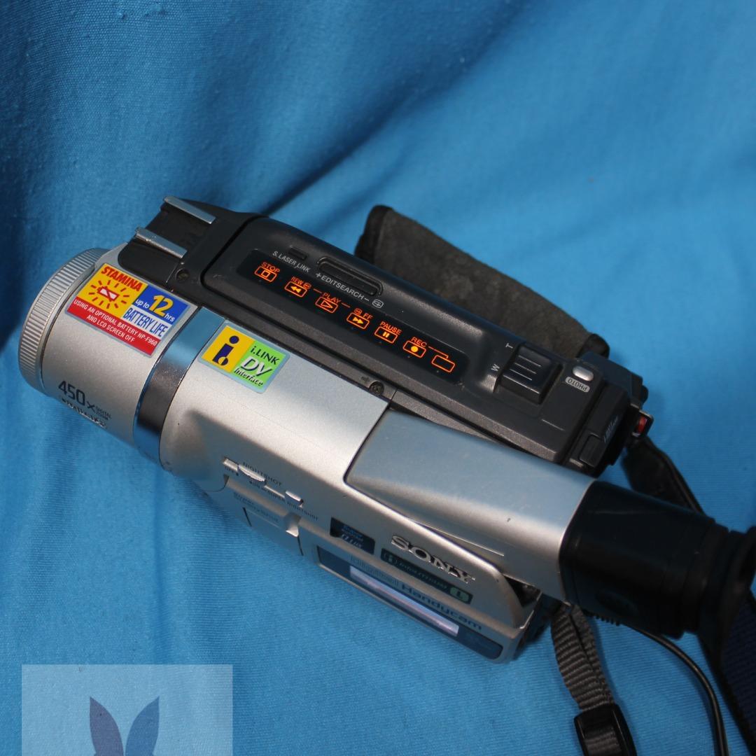 Rare Vintage Retro Sony Handycam CCD-TRV120E Camcorder CCD Video Camera ...