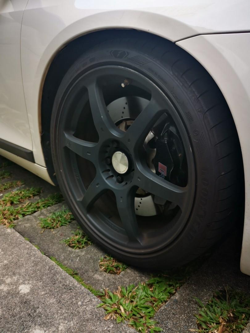 Rays Volk Racing Forged Rims 19 inch, Car Accessories, Tyres & Rims on ...