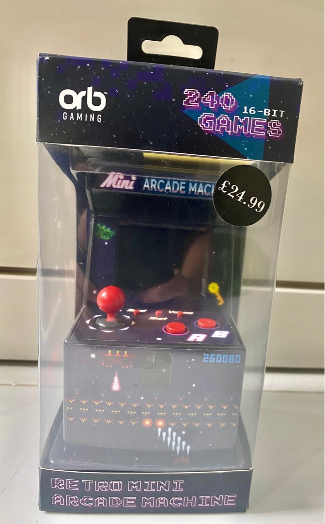 Retro Mini Arcade Machine, Hobbies & Toys, Toys & Games on Carousell