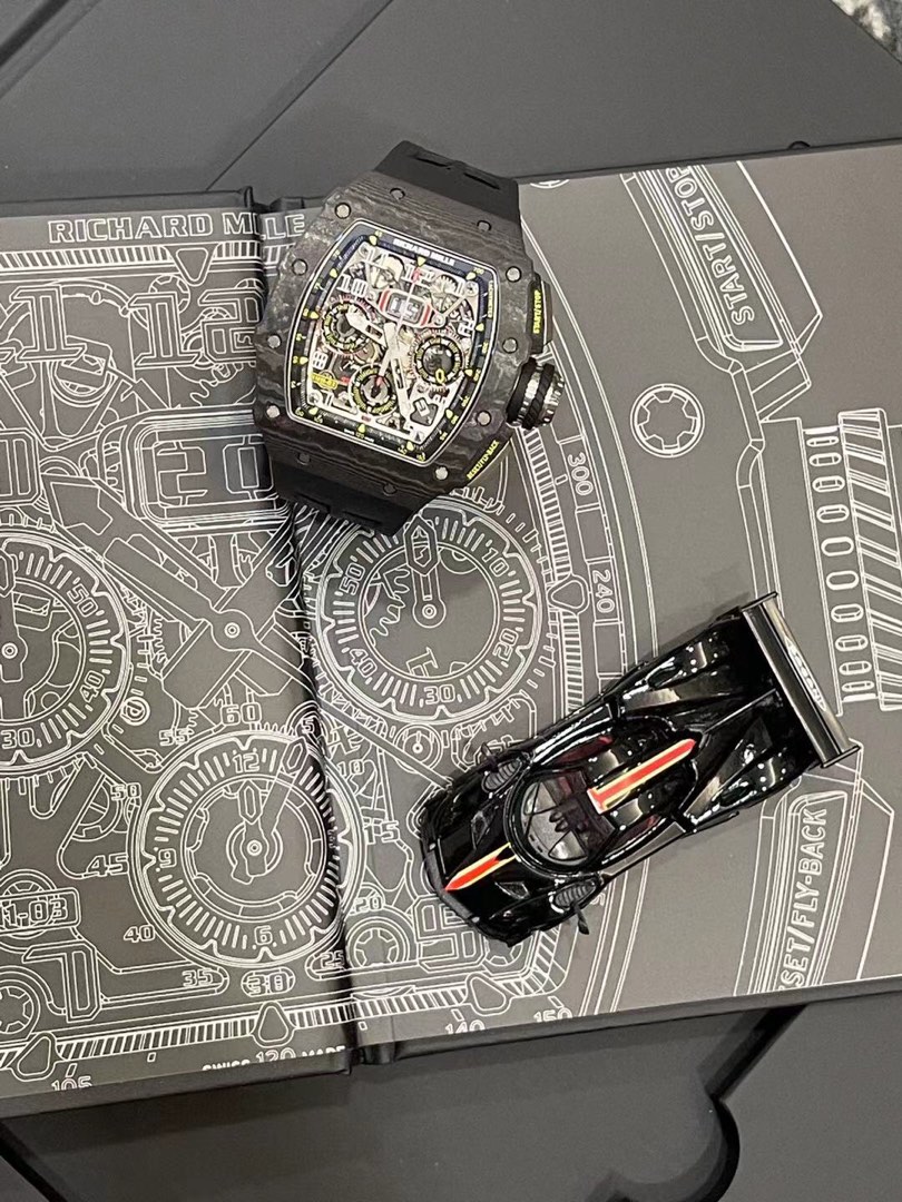 Richard Mille RM11-03 Black NTPT Automatic Flyback Chronograph Brand ...