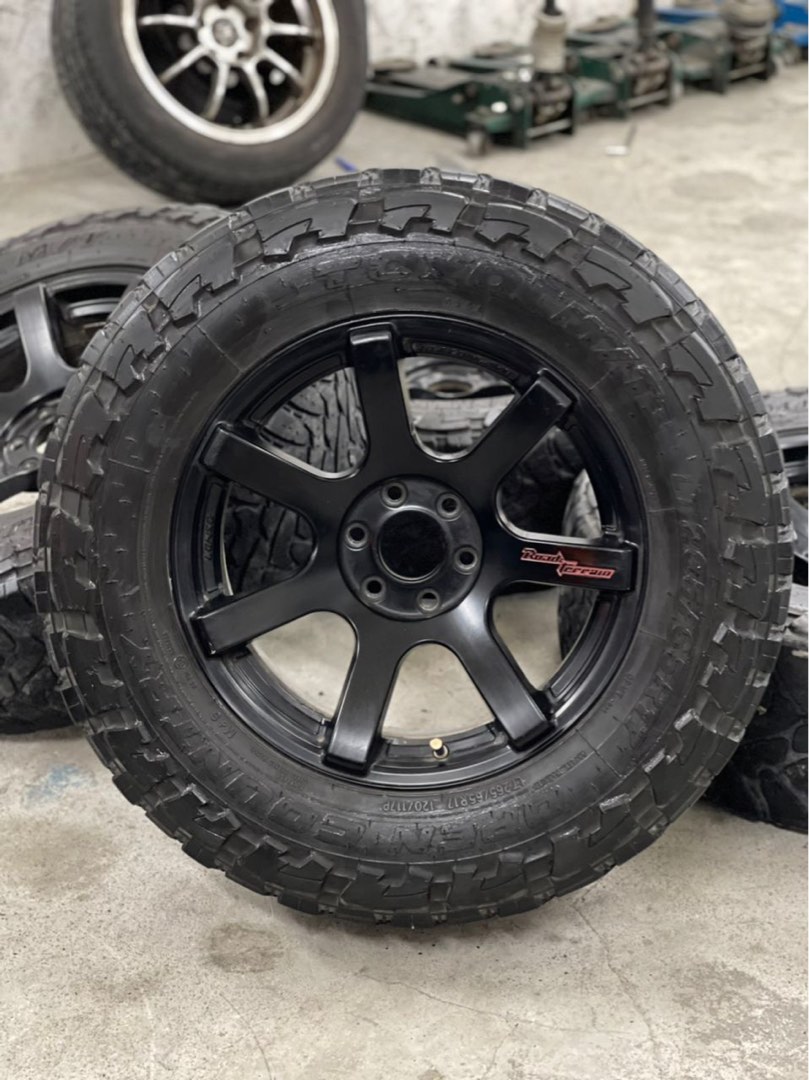 roadterain 17 inch sports rim navara tyre 70%, Auto Accessories on ...