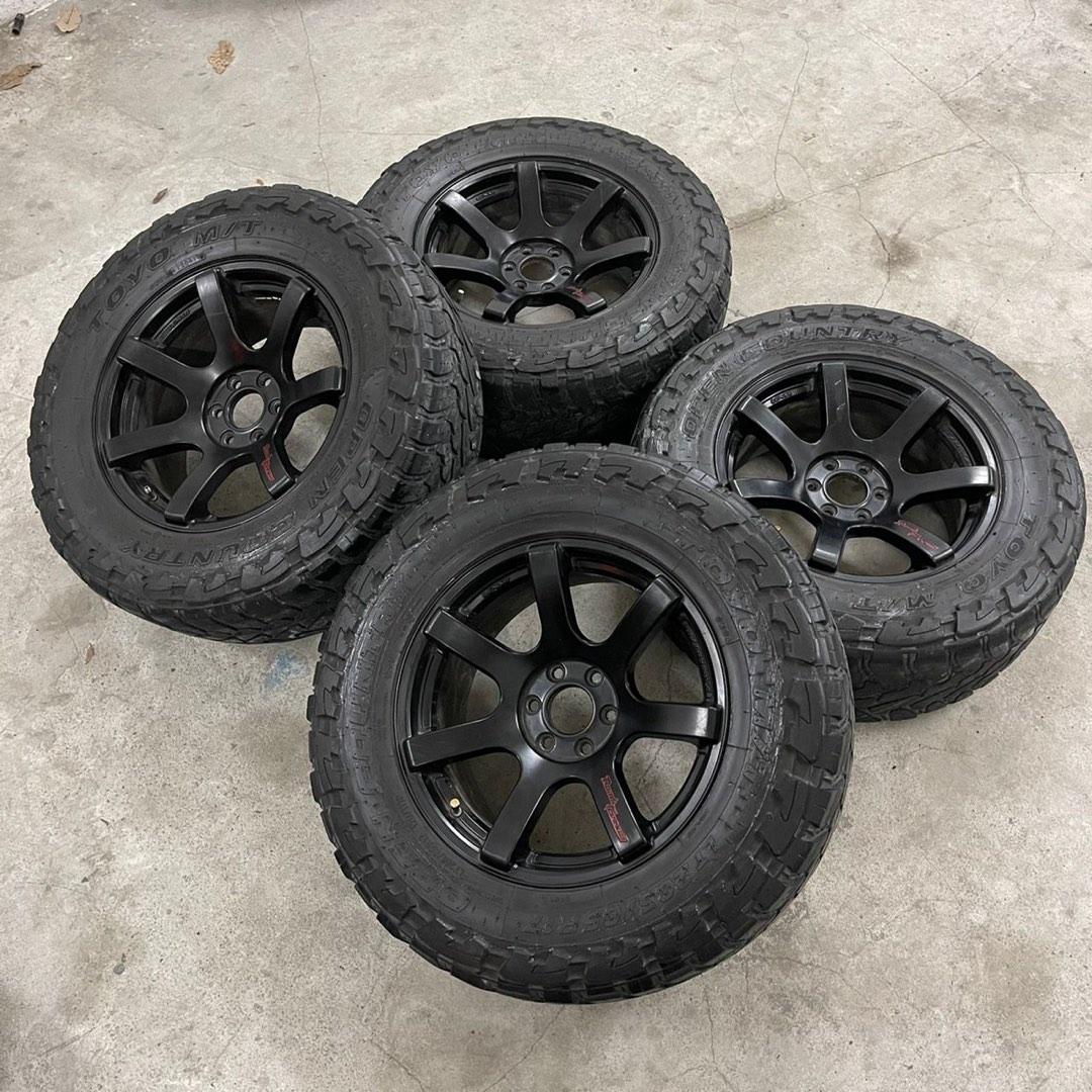 roadterain 17 inch sports rim navara tyre 70%, Auto Accessories on ...