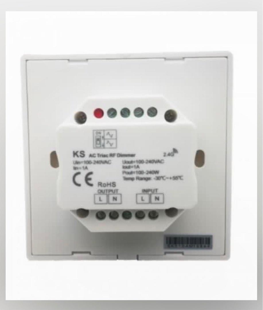 Rotary Panel AC Triac RF Dimmer KS switch, Furniture & Home Living ...