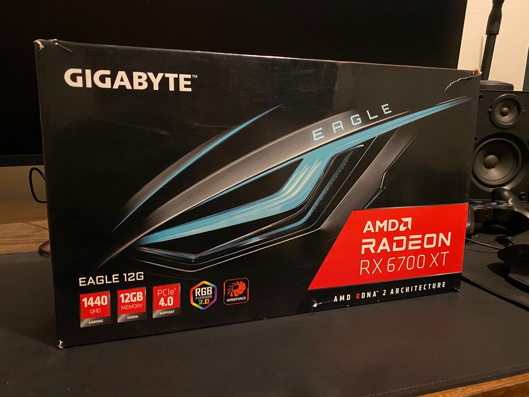 rx 6700xt eagle rush, Computers & Tech, Parts & Accessories, Computer Parts on Carousell