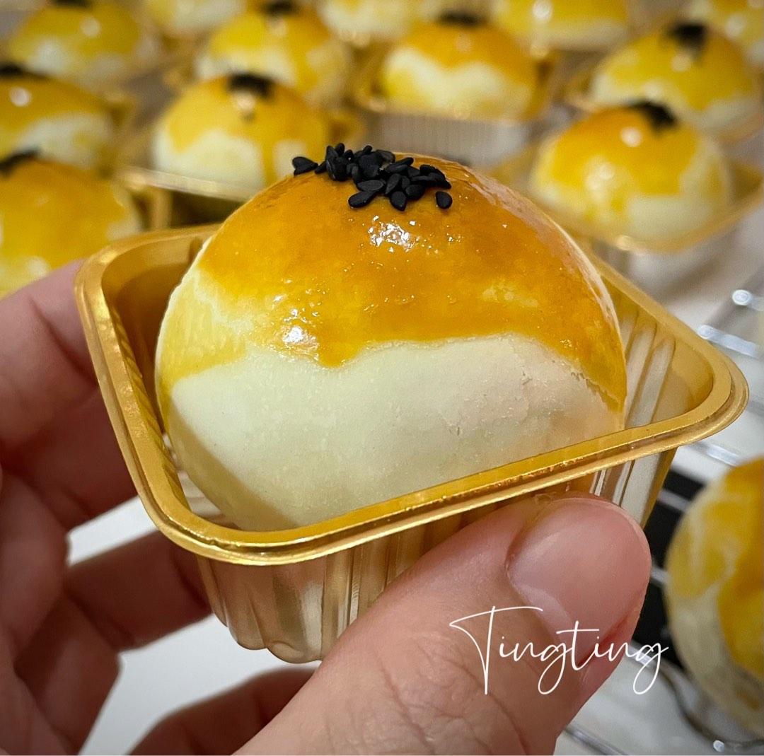 Salted Egg Yolk Pastry, Food & Drinks, Homemade Bakes on Carousell