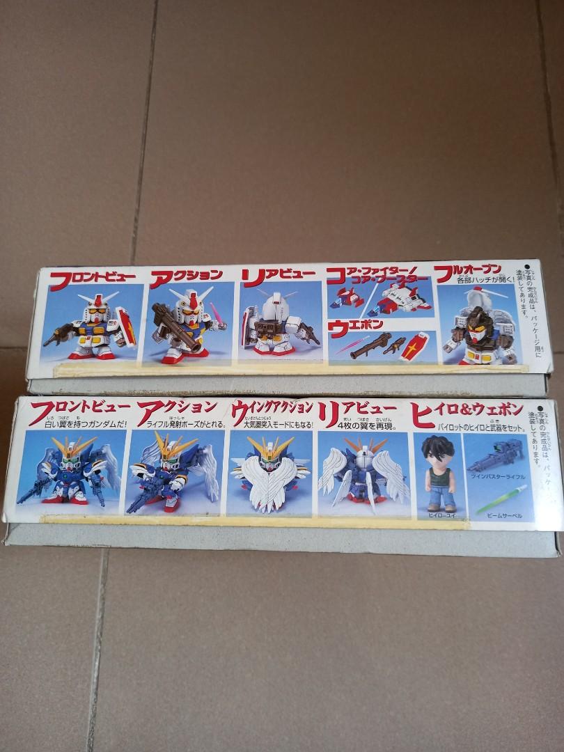 sd gundam bb戰士 rx-78 -2 rx78 no.200 wing zero no.203 全新日版絕版模型 bandai g gen, 興趣及遊戲, 玩具 & 遊戲類 ...