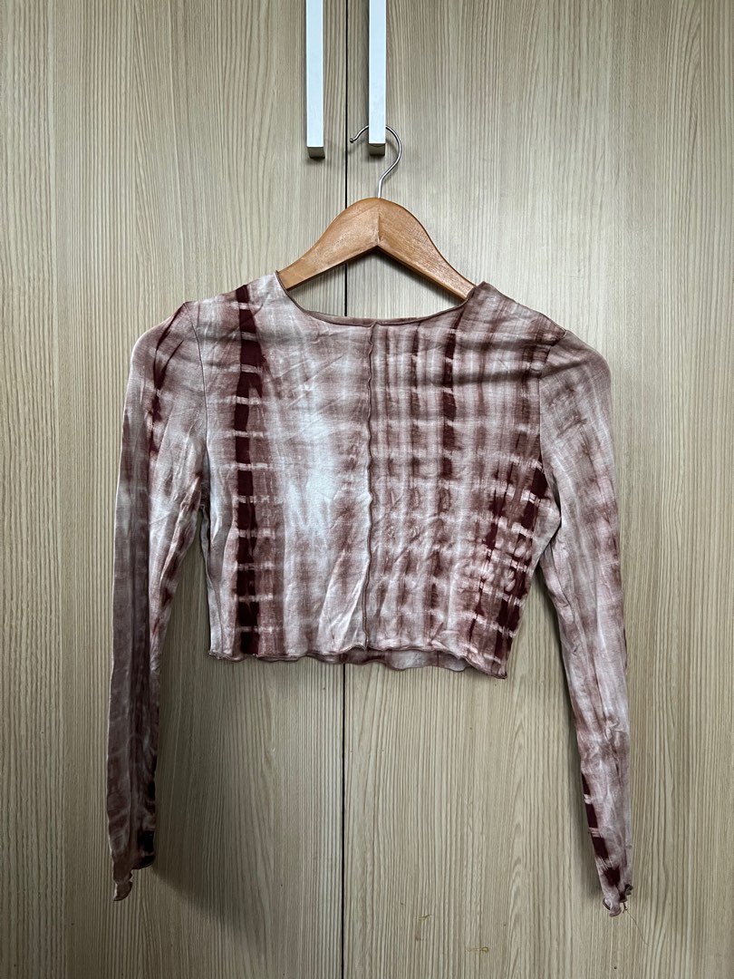 Shein Crop Top, Women's Fashion, Tops, Longsleeves on Carousell