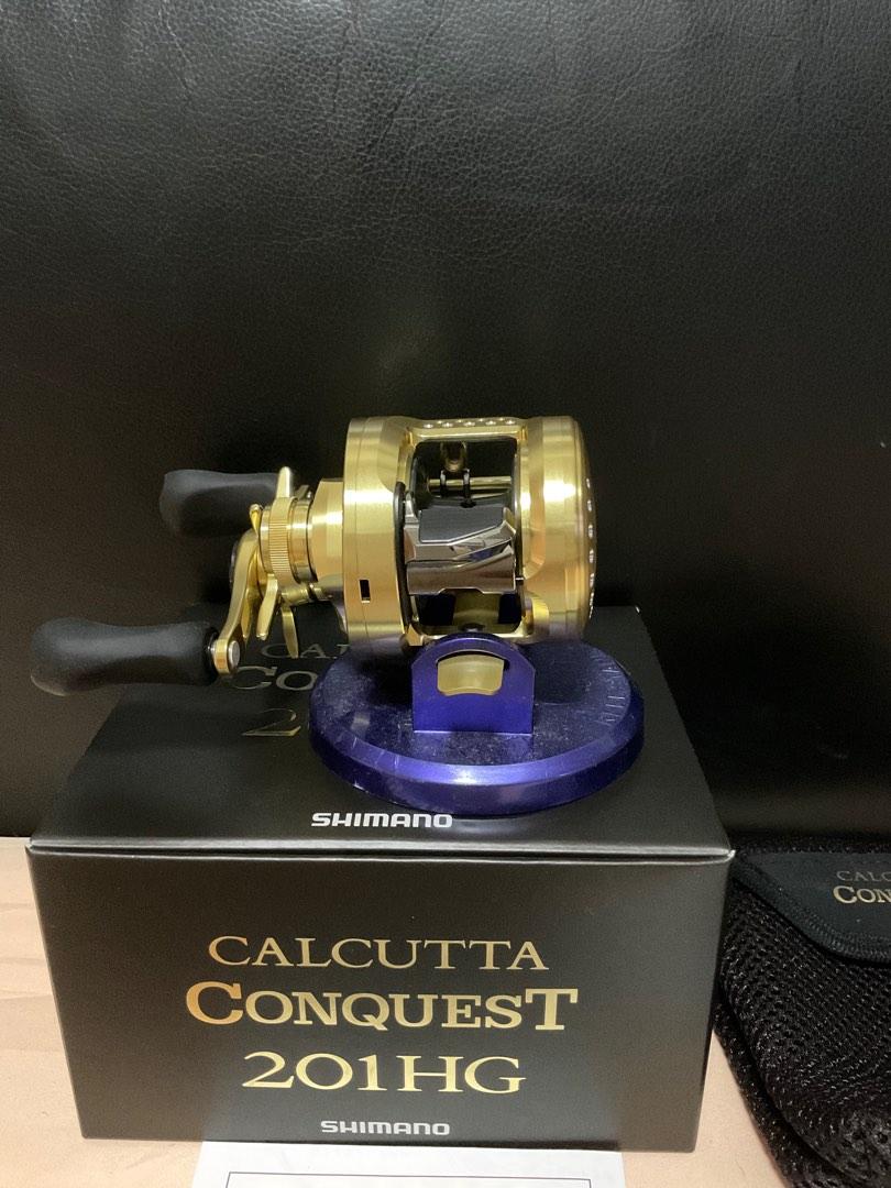 9.9 Sale! Shimano 21 Calcutta Conquest 201HG, Sports Equipment, Fishing on Carousell
