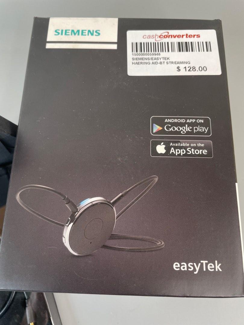 Siemens easytek hearing aid bluetooth streamer controller neck wear ...
