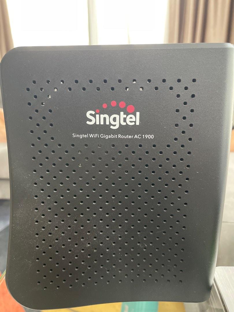 SingTel wifi gigabit router AC plus & AC1900, Computers & Tech, Parts ...