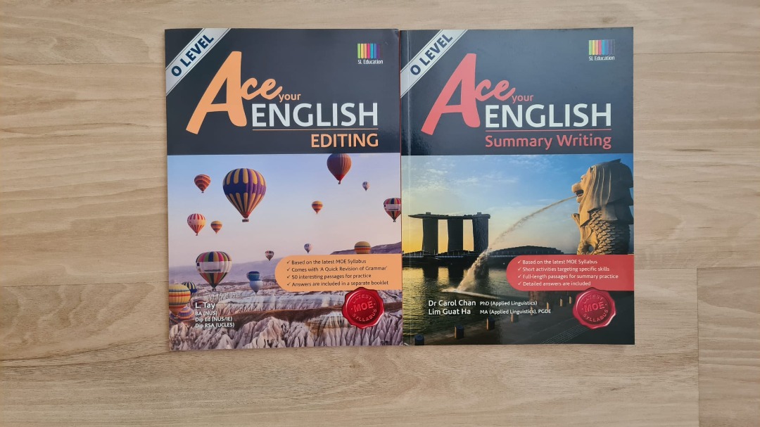 SL education Ace your english for O levels - editing and summary ...