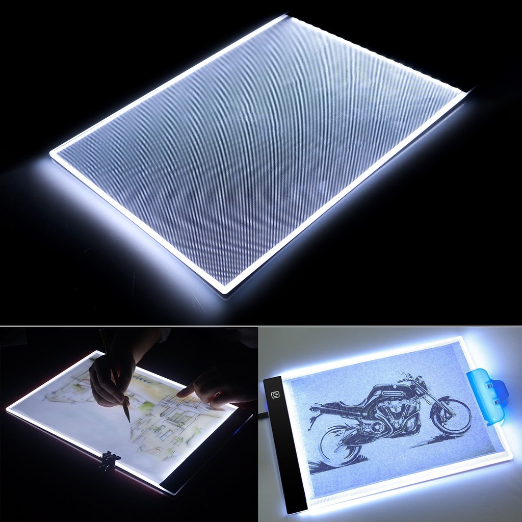 Smart A4 LED Copy Sketcher Board Slim Art Craft Drawing Tracing Tattoo ...