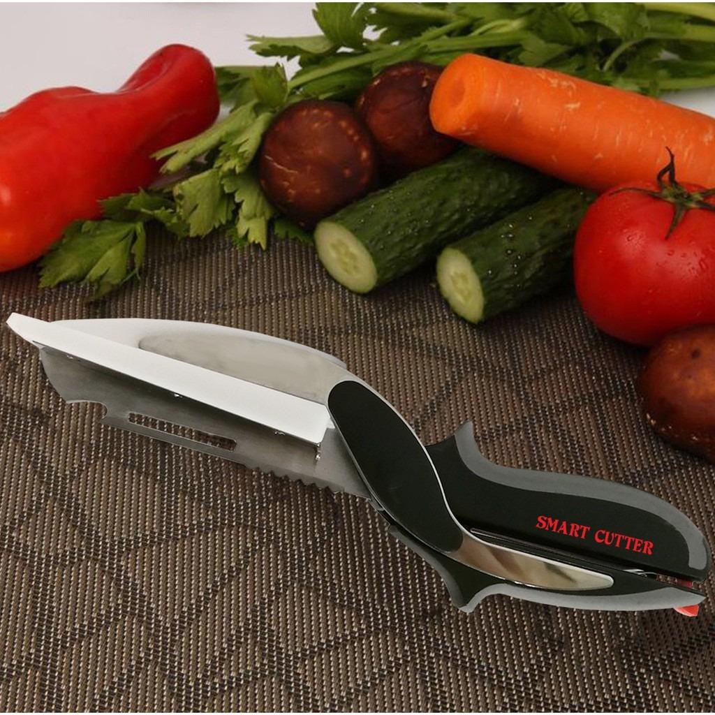 Smart Cutter 7-in-1 | Knife cutting board chopper slicer, Furniture ...