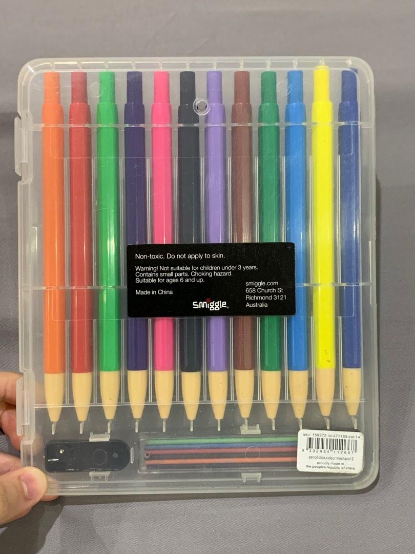 Smiggle Click & Colour Pencils, Hobbies & Toys, Stationary & Craft ...